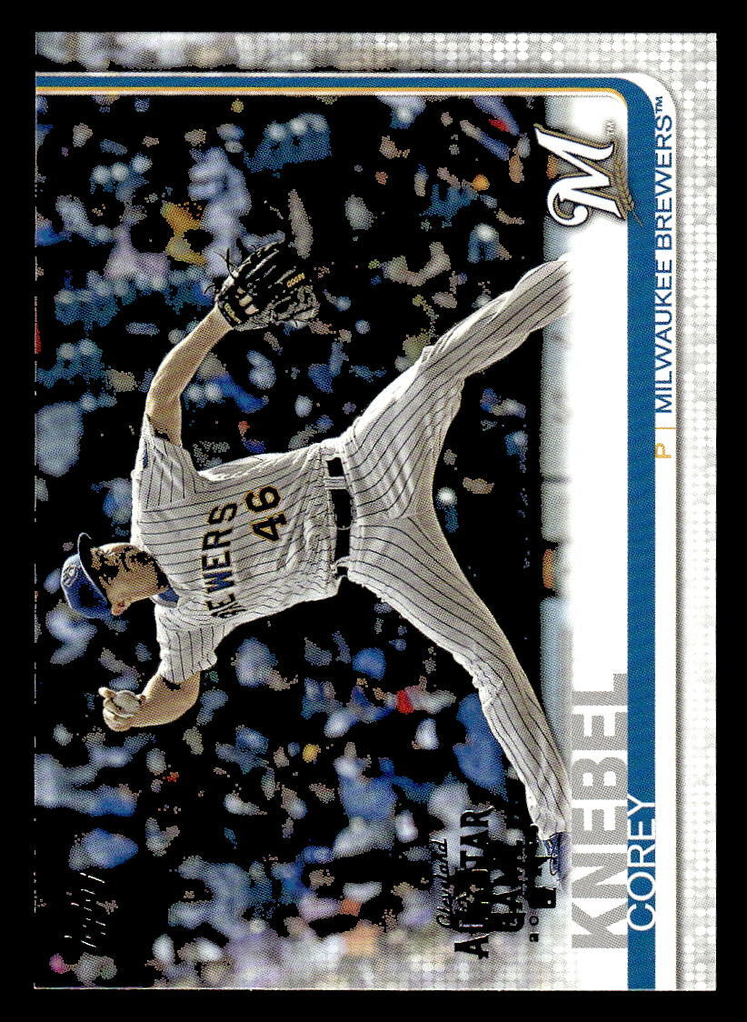 2019 Topps #554 Corey Knebel All-Star Game Foil Stamp 1 Extra 35% Off 4 ...