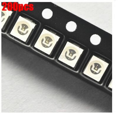 200Pcs Smd Smt 3528 Super Bright Red Led Lamp Bulb mm | eBay