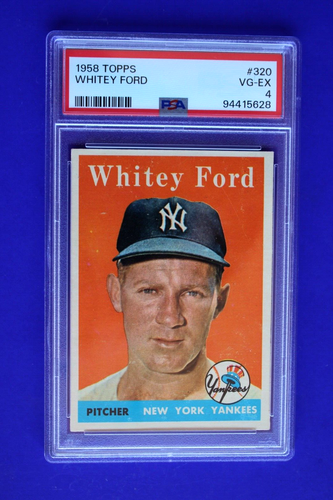 1958 Topps Baseball #320 Whitey Ford PSA 4 | eBay