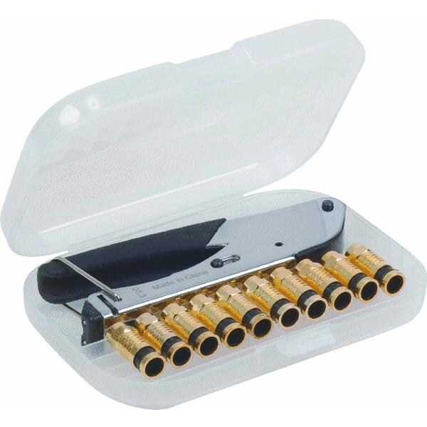 RG6 Quad Compression Kit,No VHC145KITN, Audiovox | eBay