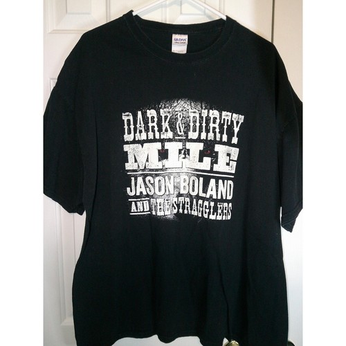 RARE Gildan Dark Dirty Mile Jason Boland Band Tee Graphic T-Shirt 2XL ...