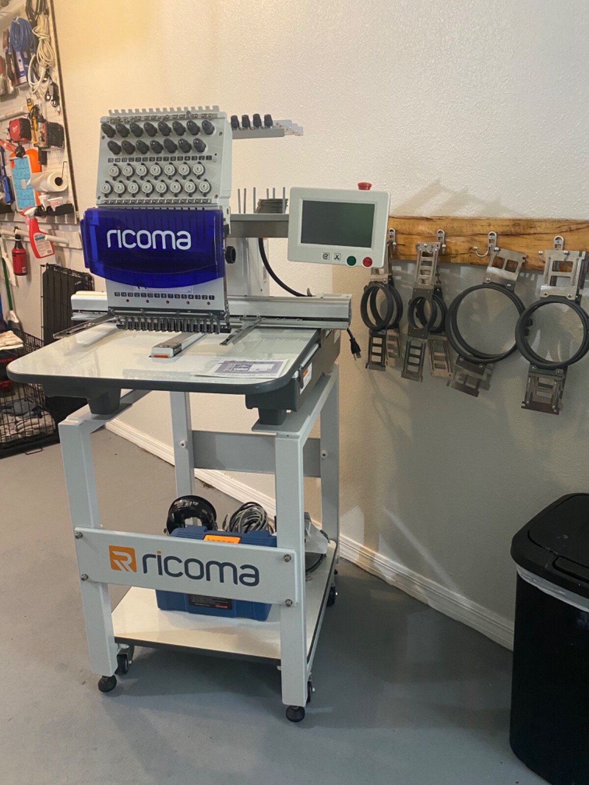 ricoma embroidery machine 1501TC-7s | eBay
