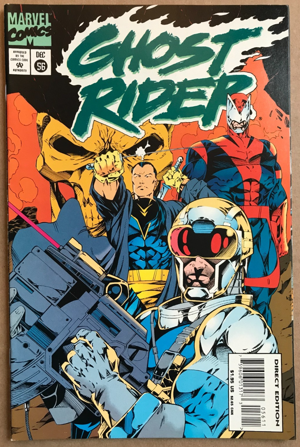 Ghost Rider #53 By Mackie Larroca Blackout Danny Ketch Spirit Of ...