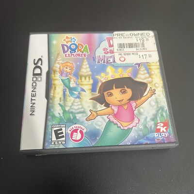 Dora the Explorer: Dora Saves the Mermaids (Nintendo DS Game, 2007 ...