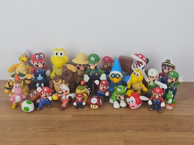 Jakks/Nintendo Super Mario Posable Figures Bundle lot | eBay UK