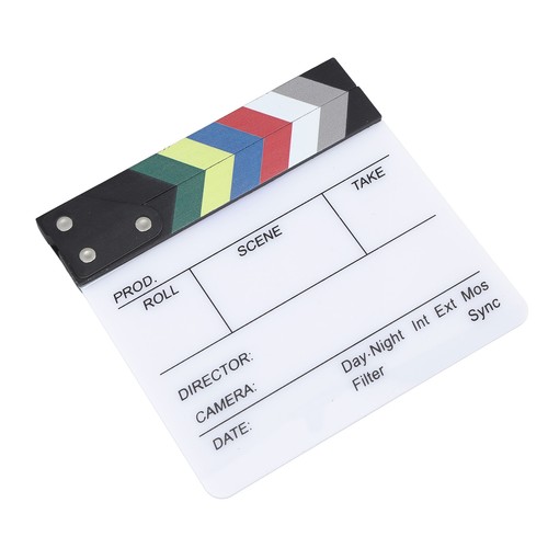 Film Clap Board Director Filming Clapper Board Clapboard Photo Prop ...