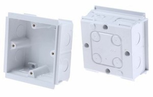 MK Electric PVC Cable Trunking Back Box Mounting Box Pinnacle Bench | eBay