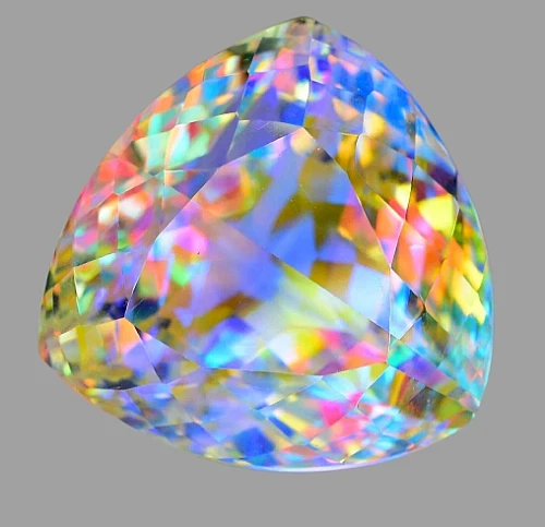 Rainbow Topaz Color