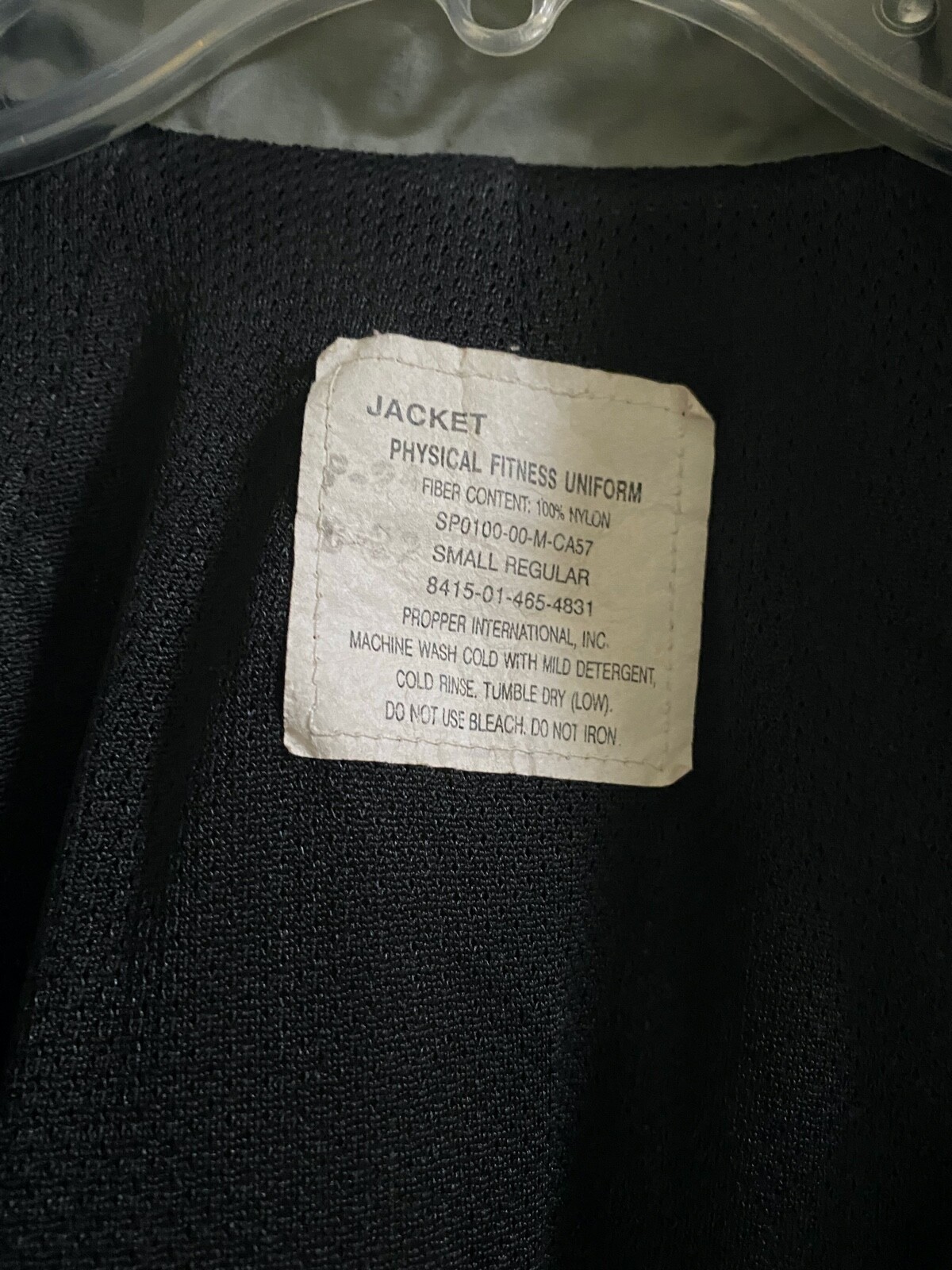 90'S VINTAGE ARMY PHYSICAL FITNESS UNIFORM JACKET SI… - Gem