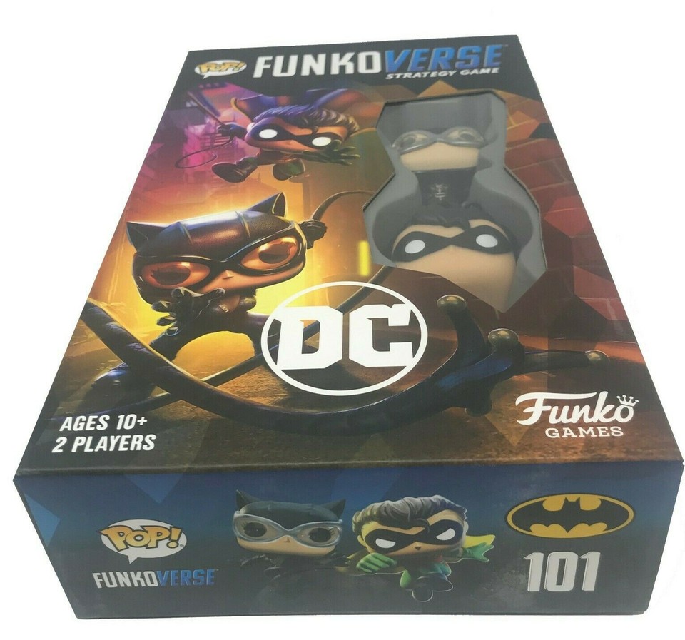 FunkoVerse Strategy Game DC Batman Themed 2 Players Age 10+ Pop Figures ...