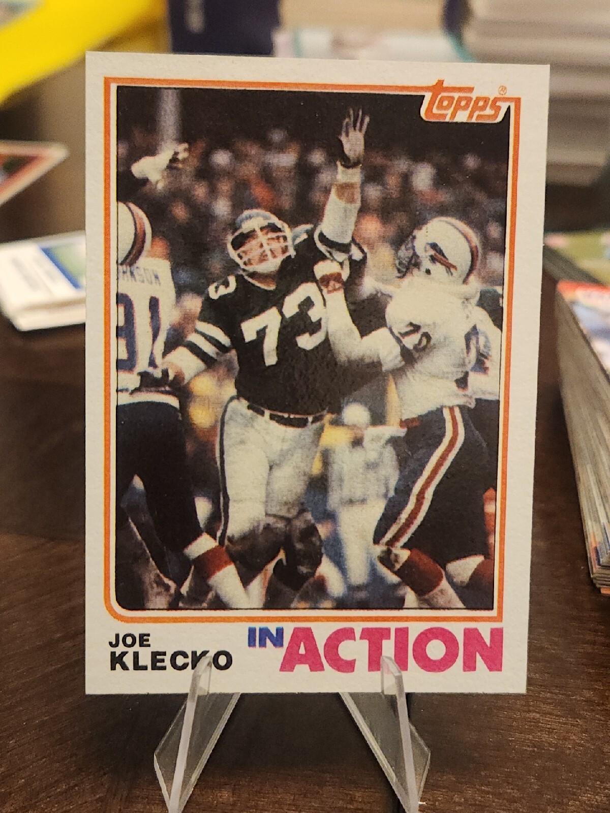 1982 Topps Football Joe Klecko In Action #172 NM or Better NEW YORK ...