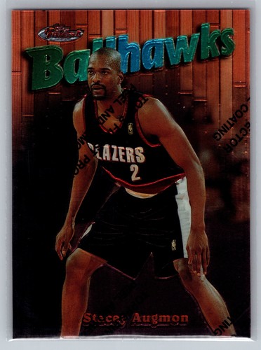 1997 Finest Stacey Augmon Ballhawks #63 Portland Trail Blazers | eBay