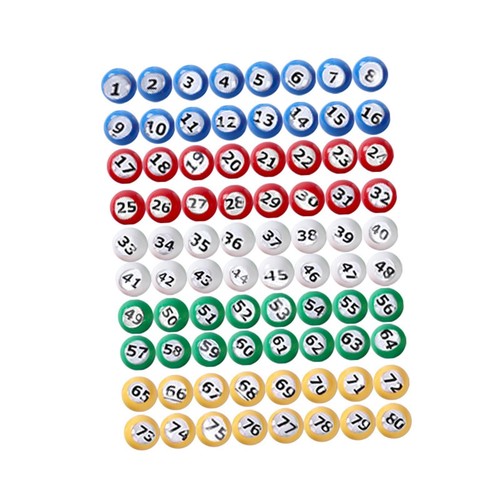 Bingo Ball Durable Universal Tally Ball for Nights Parties Large Group ...