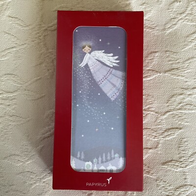 PAPYRUS Christmas Angel Holiday Note Cards Box Of 16 w/ Envelopes 8” X ...