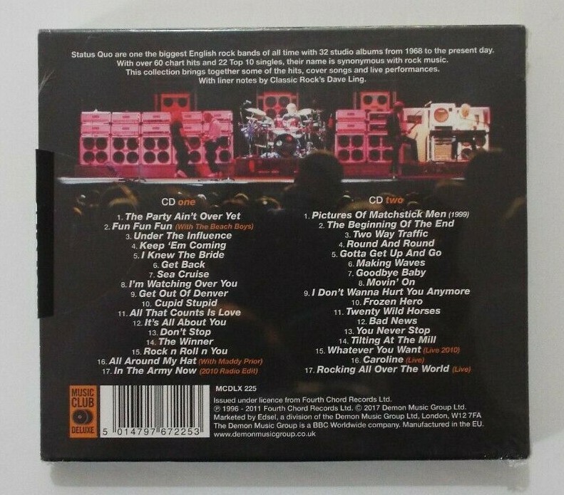 Status Quo Keep ‘Em Coming! The Collection 2 CD 2017 New / Sealed | eBay