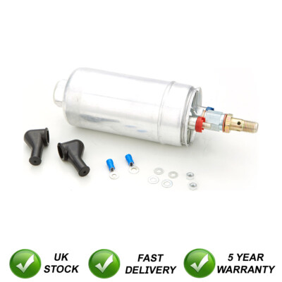HIGH POWER 300 LPH EXTERNAL OUTSIDE TANK FUEL PUMP UNIVERSAL UPGRADE ...