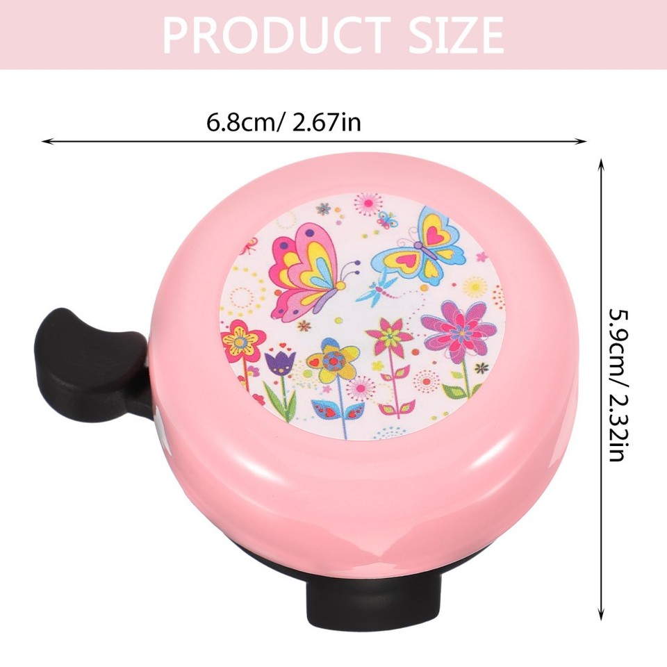 Cartoon Bike Bell Clear Loud Sound Bell Ring Lovely Scooter Bell Bike ...