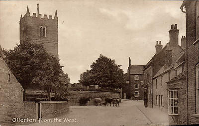 Ollerton from the West by J.S. Viner, Ollerton. | eBay UK