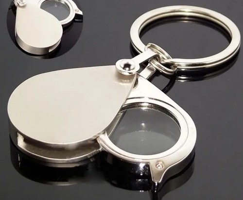 10X Jewelers Loupe Magnifying Glass Coin Magnifier Eye Loop Pocket ...