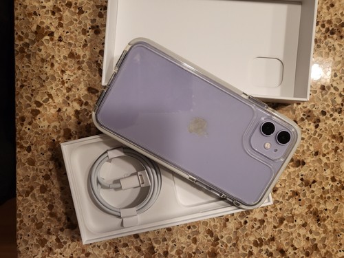 iPhone 11 Purple New with Clear Protective Case [Verzion] | eBay