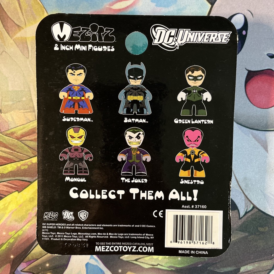 Mezco DC Universe Mez-Itz Mini Green Lantern & Sinestro Figure Set Pack ...