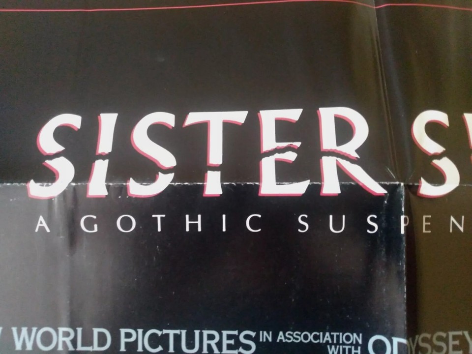 Sister Sister Orig 27x41 One Sheet Poster 1987 Jennifer Jason Leigh ...