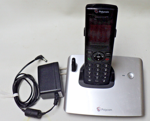 Polycom VVX D60 Corless Phone with Base and Power Adapter 2201-17821 ...