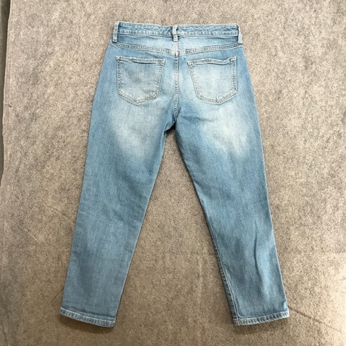 Universal Thread Jeans Womens Size 6/28 Mid Rise Boyfriend Crop Blue ...