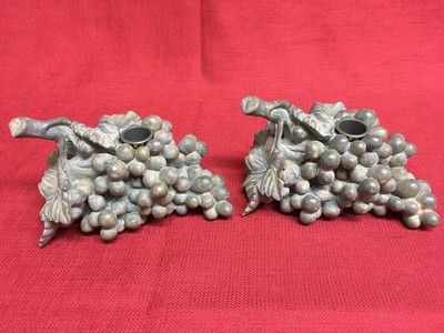 Set of Decorative Grapes Candle Holders | eBay