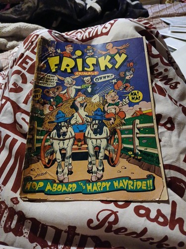 Frisky Animals #47 LB Cole cover Star Publications 1951 Golden Age ...