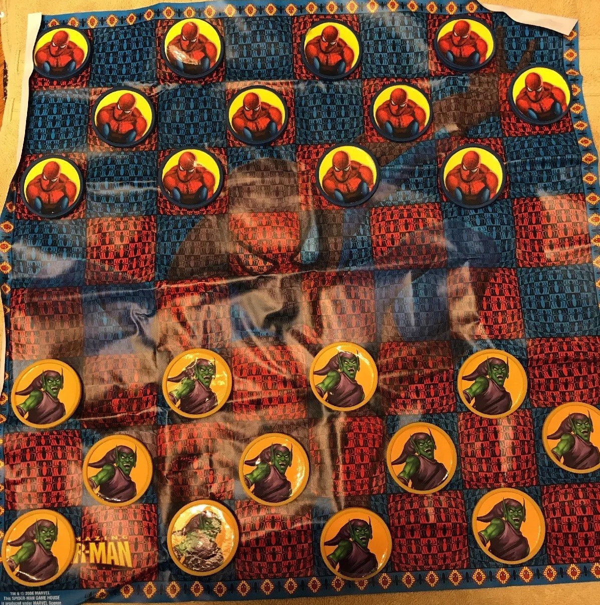 Spiderman Jombo Checker Set | eBay