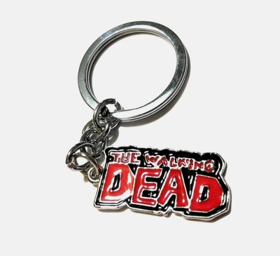 The WALKING DEAD Keychain AMC key chain Rick Grimes cosplay collectible ...