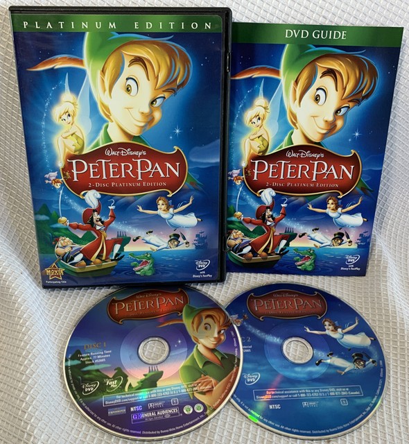 Peter Pan (DVD, 2007, 2-Disc Set, Platinum Edition) for sale online | eBay