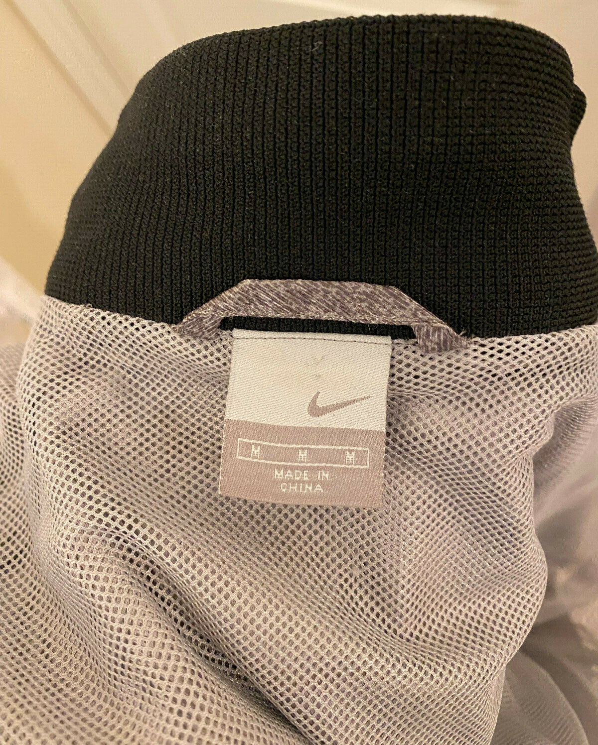 Nike silver metallic windbreaker vintage track jacket… - Gem