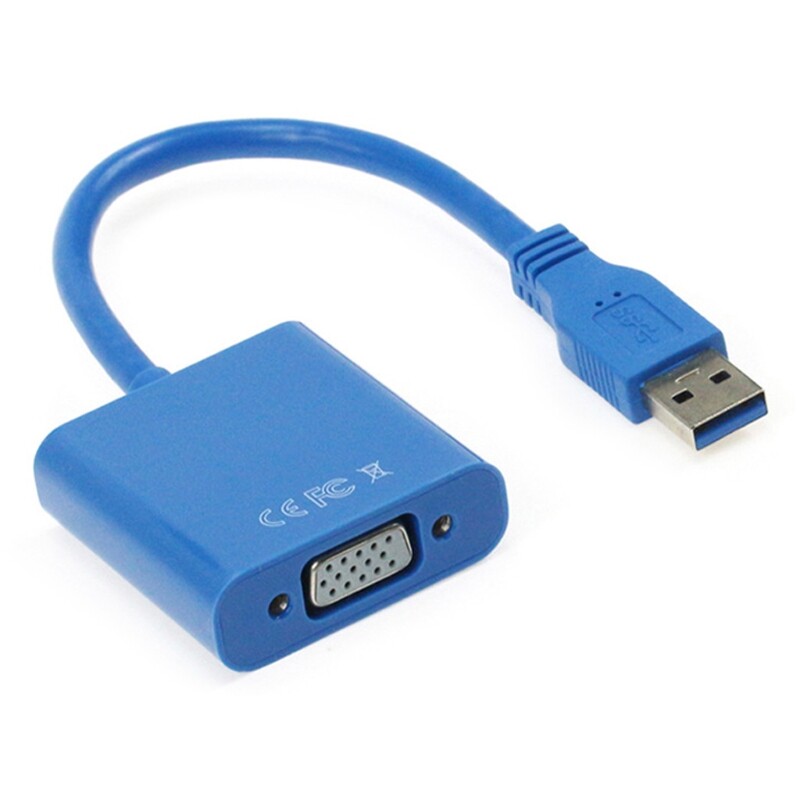 1080P USB 3.0 to VGA Adapter External Video Card Multi Display ...