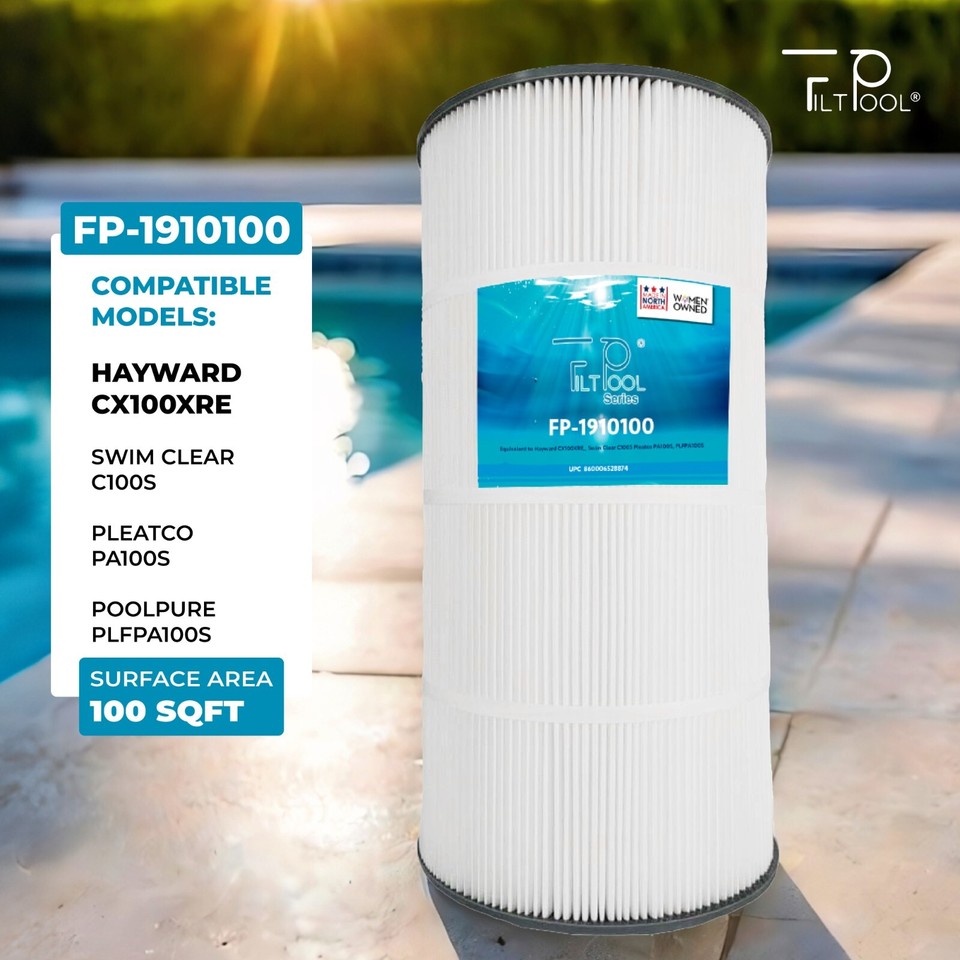 FP-1910100 Filter Cartridge rep Hayward CX100XRE, Swim Clear C100S ...