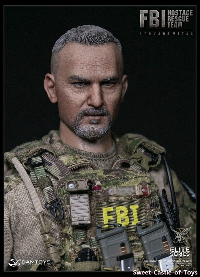 Damtoys 1/6 Dam78042 Fbi Hostage Rescue Team Agent Action Figure Toy In ...