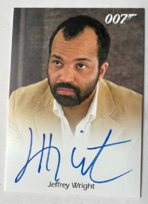 Jeffrey Wright as Felix Leiter Autograph from James Bond Archives Final ...