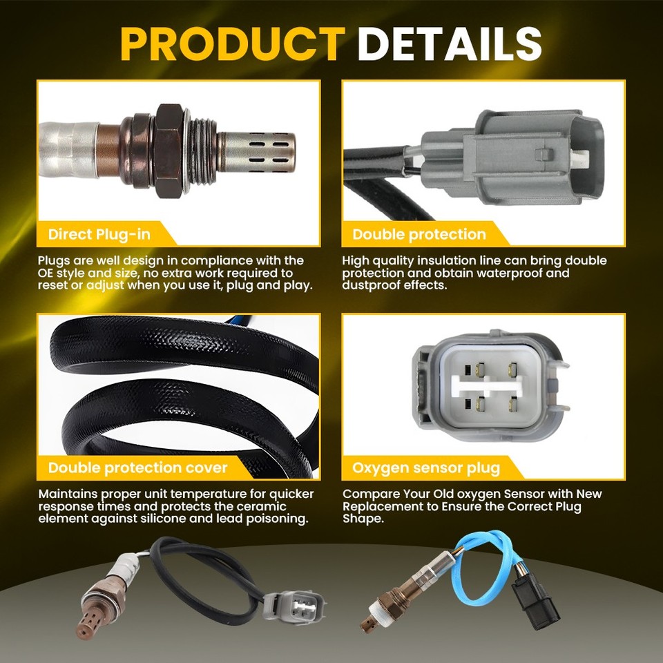 Upstream Downstream Oxygen Sensor For 2007-2010 Honda Odyssey 3.5L V6 ...