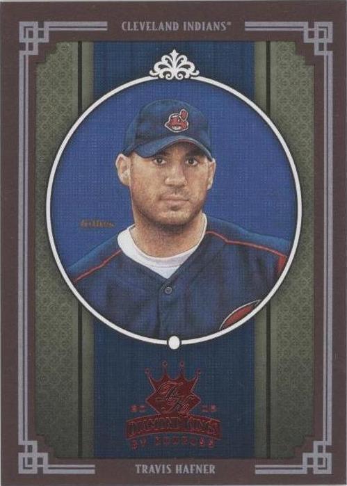 2005 Donruss Diamond Kings - Travis Hafner #83 Red Framed for sale ...