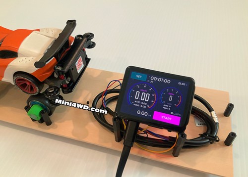 Slot Car Dyno w/ Laps & Digital Dashboard Display WB PE Laser Sensor ...