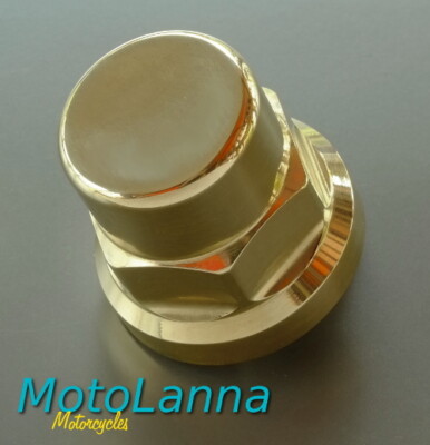 Cam Chain Adjuster Cover CNC Billet Polished Brass SR500 XT500 TT500 ...