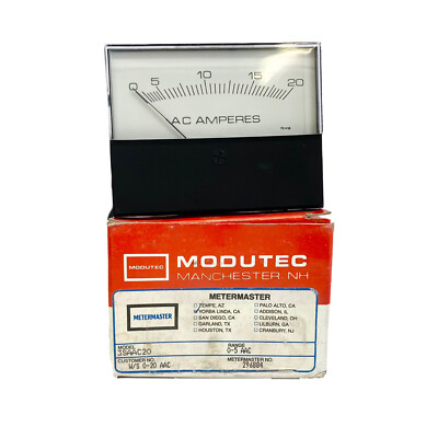 Panel Meters - Modutec