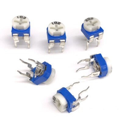 20pcs 100k ohm rm065 104 trimpot trimmer potentiometer adjustable ...