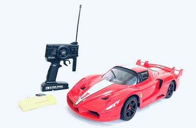 FAST RC RADIO REMOTE CONTROL CAR 1:10 RECHARGEABLE Battery 46 Cm Long ...