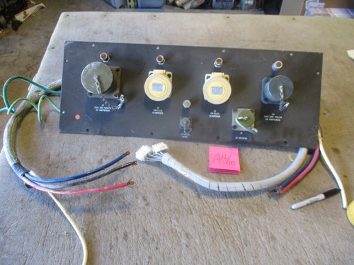 Used Power Distribution Panel 18kw Military Electric Generator Genset ...
