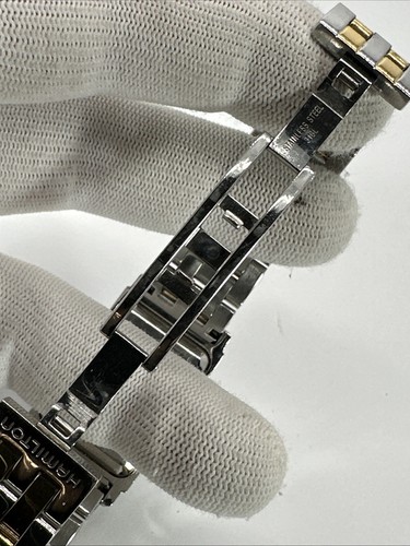 Authentic Men's Hamilton Ardmore Watch 6351 2 Tone Gold Ssteel ETA ...