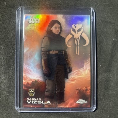 Ragnar Vizsla 2025 Topps Chrome Star Wars - Refractor SP Debut | eBay