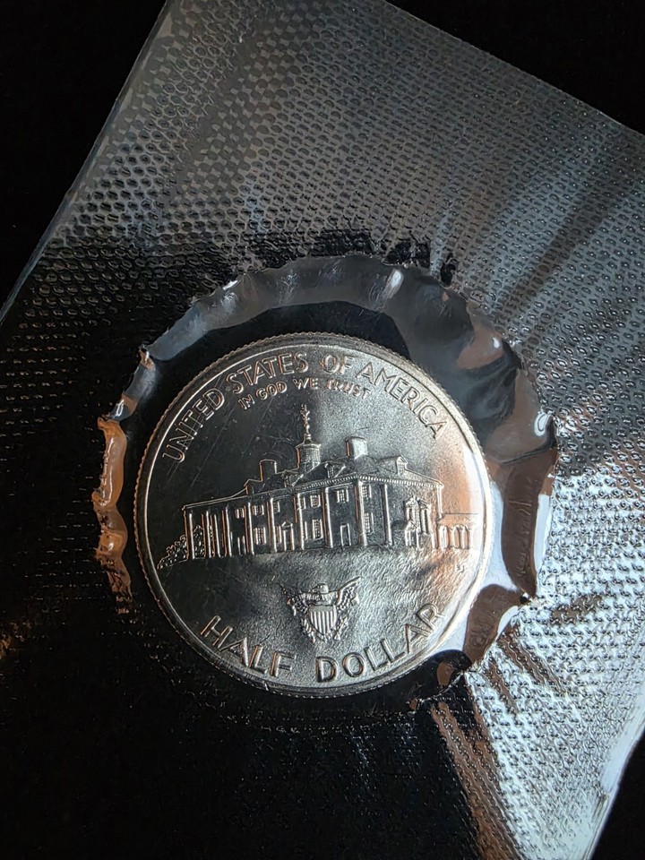 !SILVER! 1982 GEORGE WASHINGTON U.S COMMEMORATIVE HALF DOLLAR COIN ...