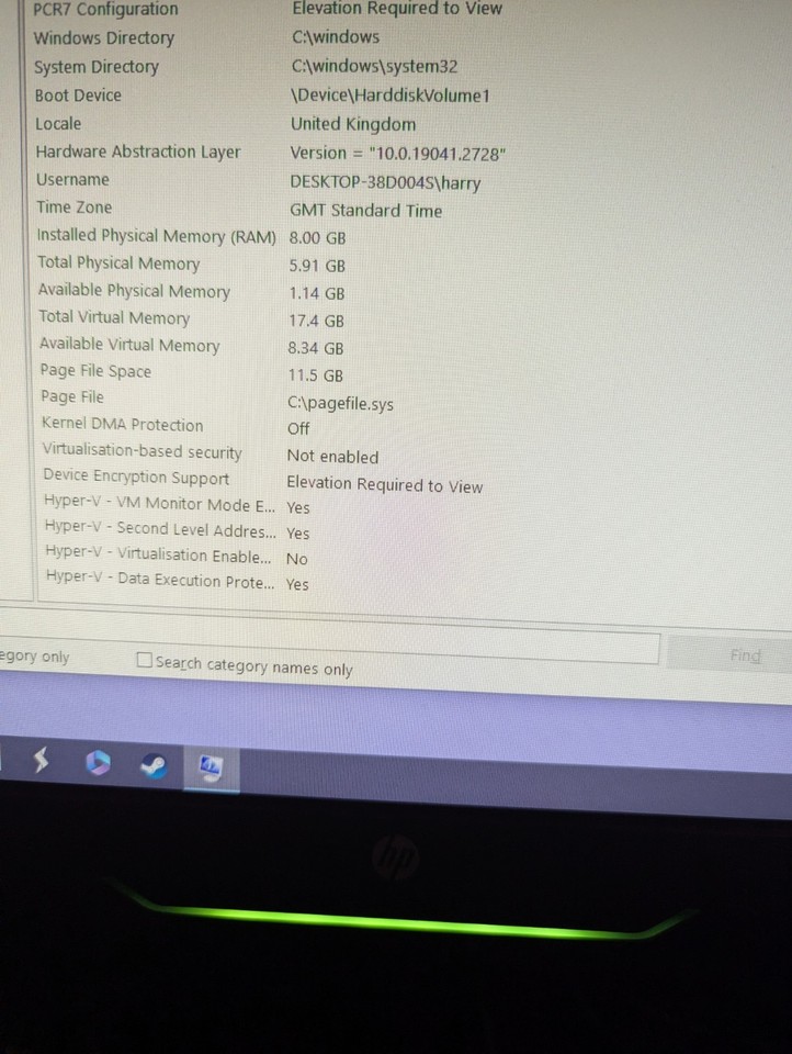 Hp Pavilion Nvidia G-Shock Gaming Pc Full Set Up. Specs In Last Photos ...